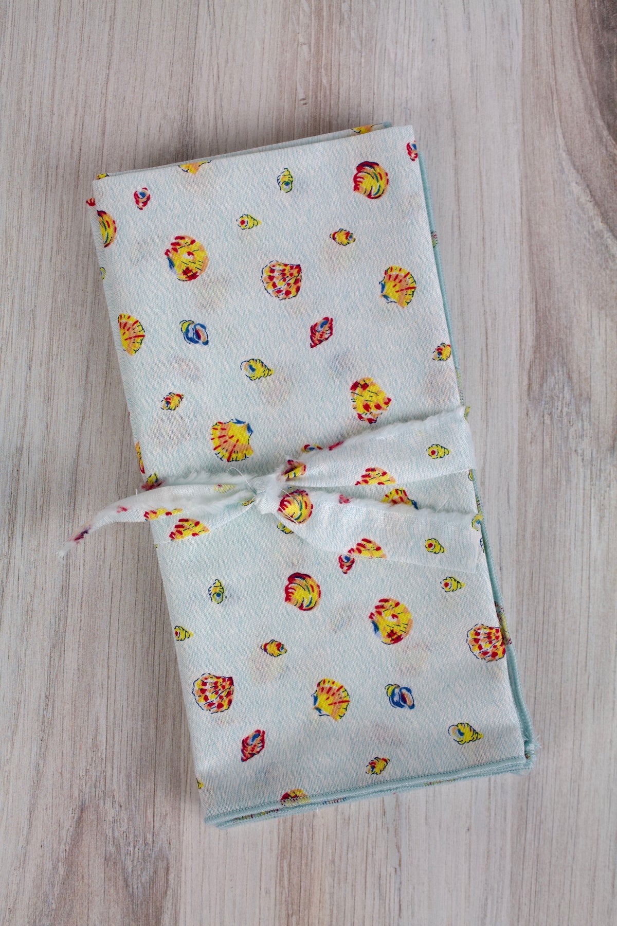 Sea Shells Napkins (Liberty of London Fabric) — The Blue Peony