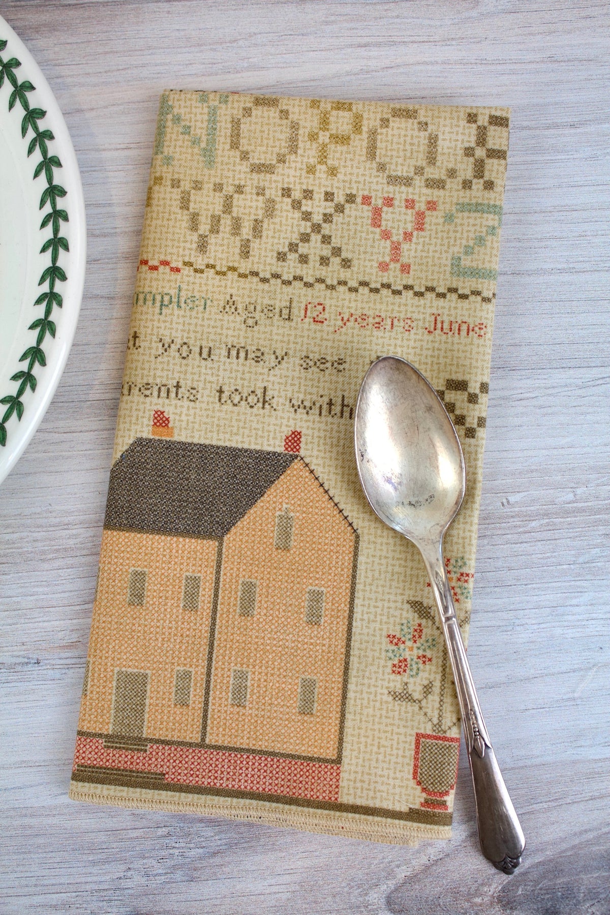 Vintage Stitch Napkins — The Blue Peony