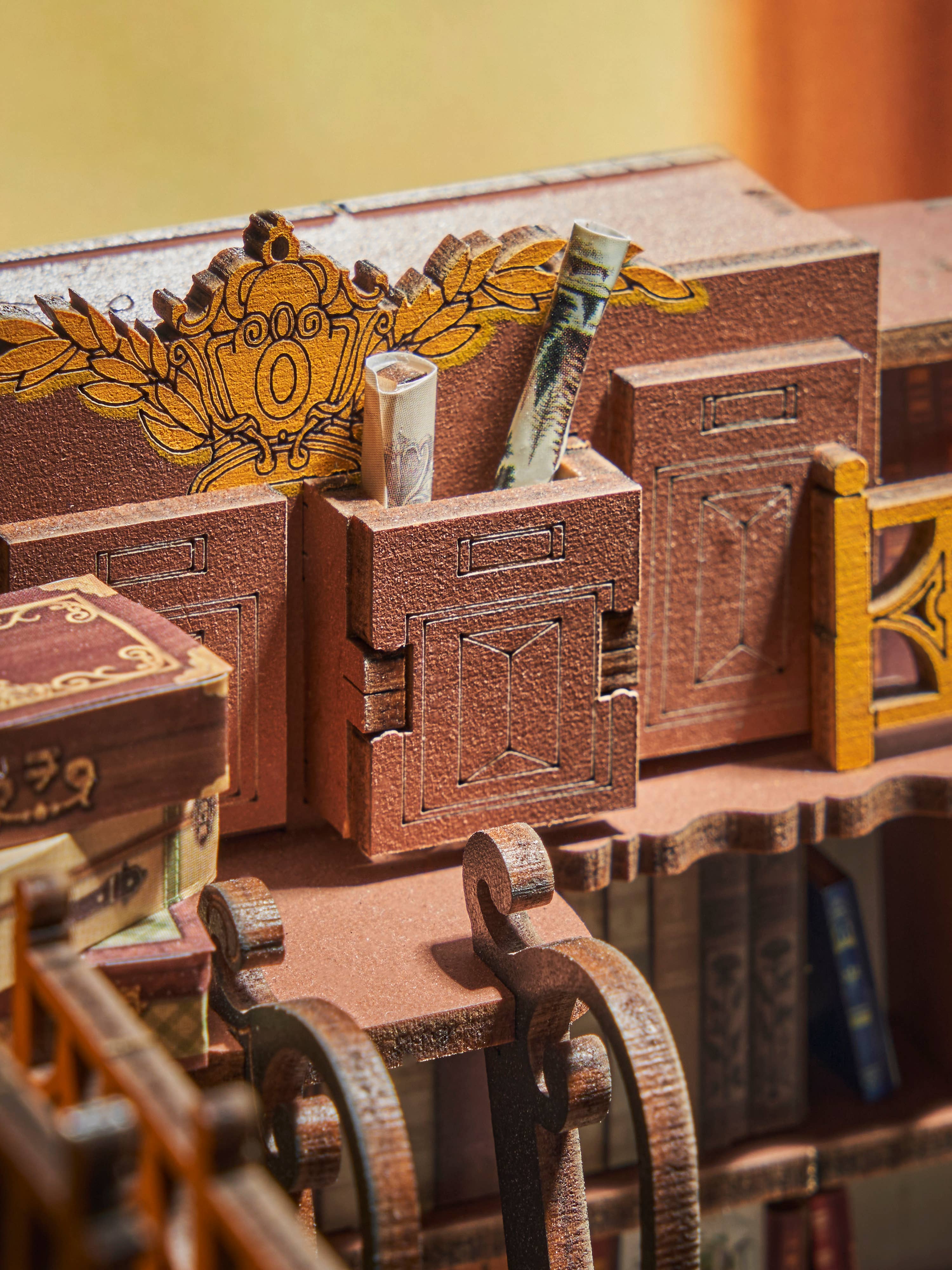 DIY Book Nook Kit: Silent Corner Study — The Blue Peony