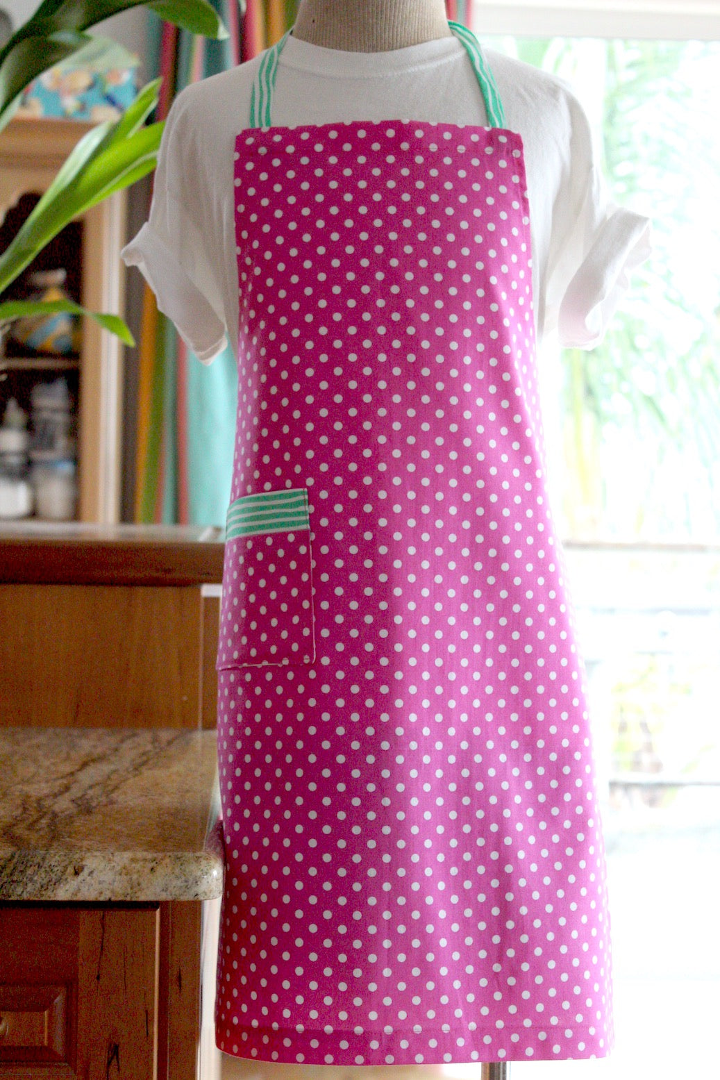 Flora Kid's Apron — The Blue Peony